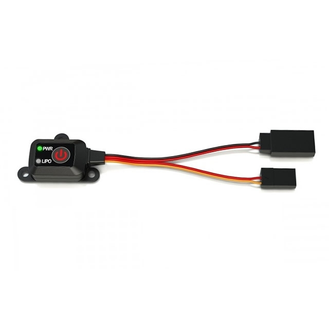 Sky RC Electronic Push Button Switch with LiPo cut off for Nitro RC Car ...