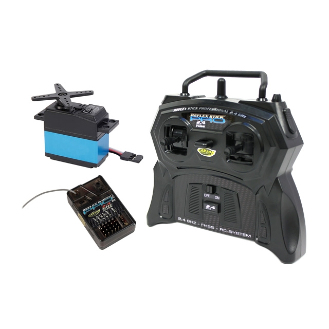 Carson Reflex Pro 3 2-Channel 2.4Ghz Stick Transmitter with Receiver ...